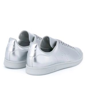 adidas | Shoes | Adidas X Raf Simons Stan Smith Metallic Silver ...